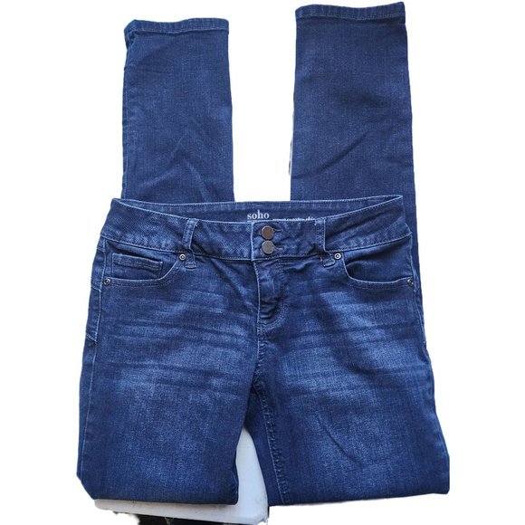 Soho | Jeans | Soho Sz 4 Curve Creator Skinny Jeans Medium Wash Two ...